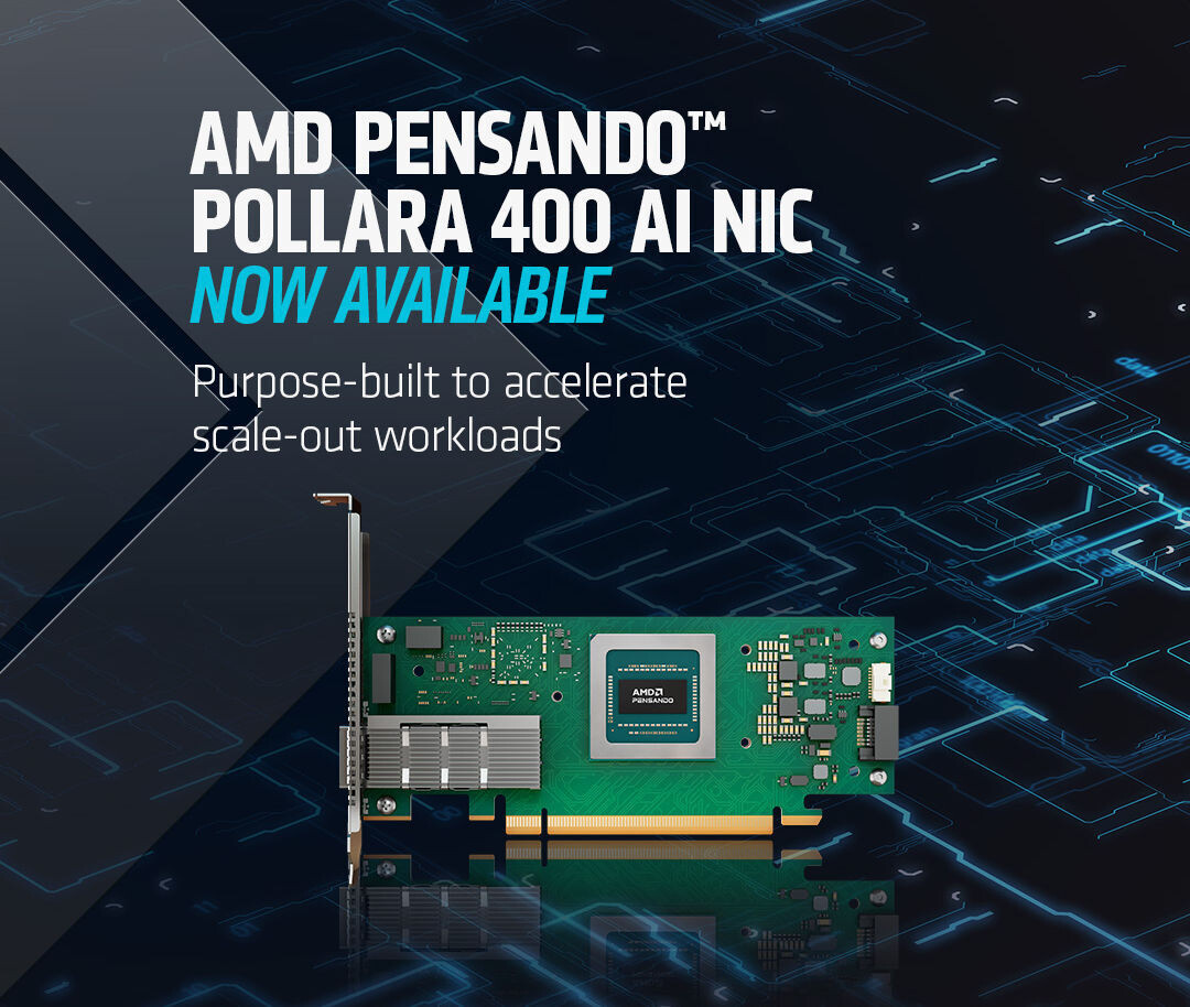 AMD Pensando Pollara 400 AI NIC ya está disponible – MastekHw