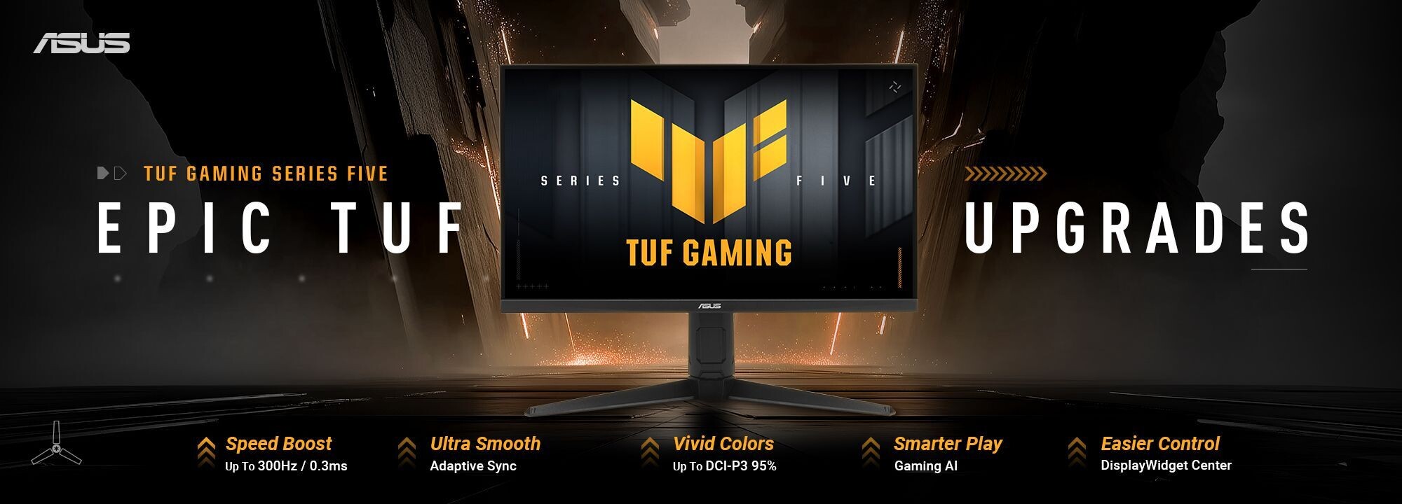 ASUS anuncio los monitores TUF Gaming Series Five – MastekHw